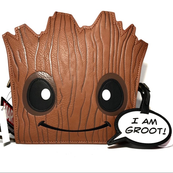 Marvel | Accessories | Marvel I Am Groot Crossbody Bag | Poshmark